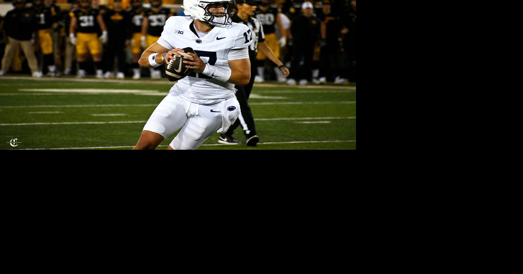 PSU Football vs Iowa, Ethan Grunkemeyer Passes | | psucollegian.com