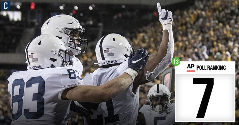 Penn State moves up to No. 7 in the AP Poll | Where are the other Big ...