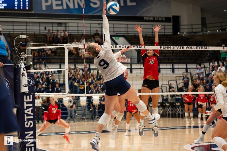 Penn State women's volleyball sweeps UMBC in a home match at Rec Hall ...