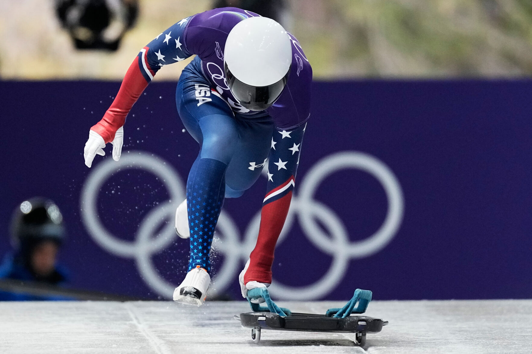 Penn State alum Daniel Barefoot competes in Olympic skeleton | Milano ...