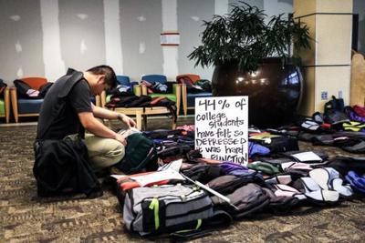 'Send Silence Packing' exhibit raises suicide awareness through 1,100 ...