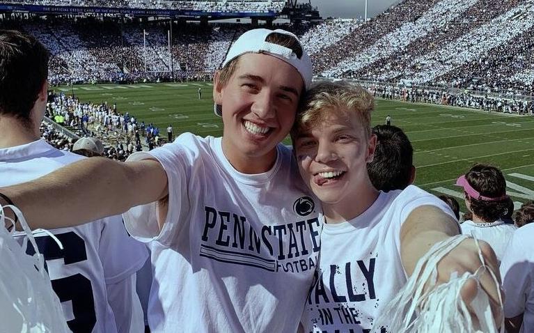 Penn State viral TikTokers Ryan Manderbach, Evan Mehalov encourage ...
