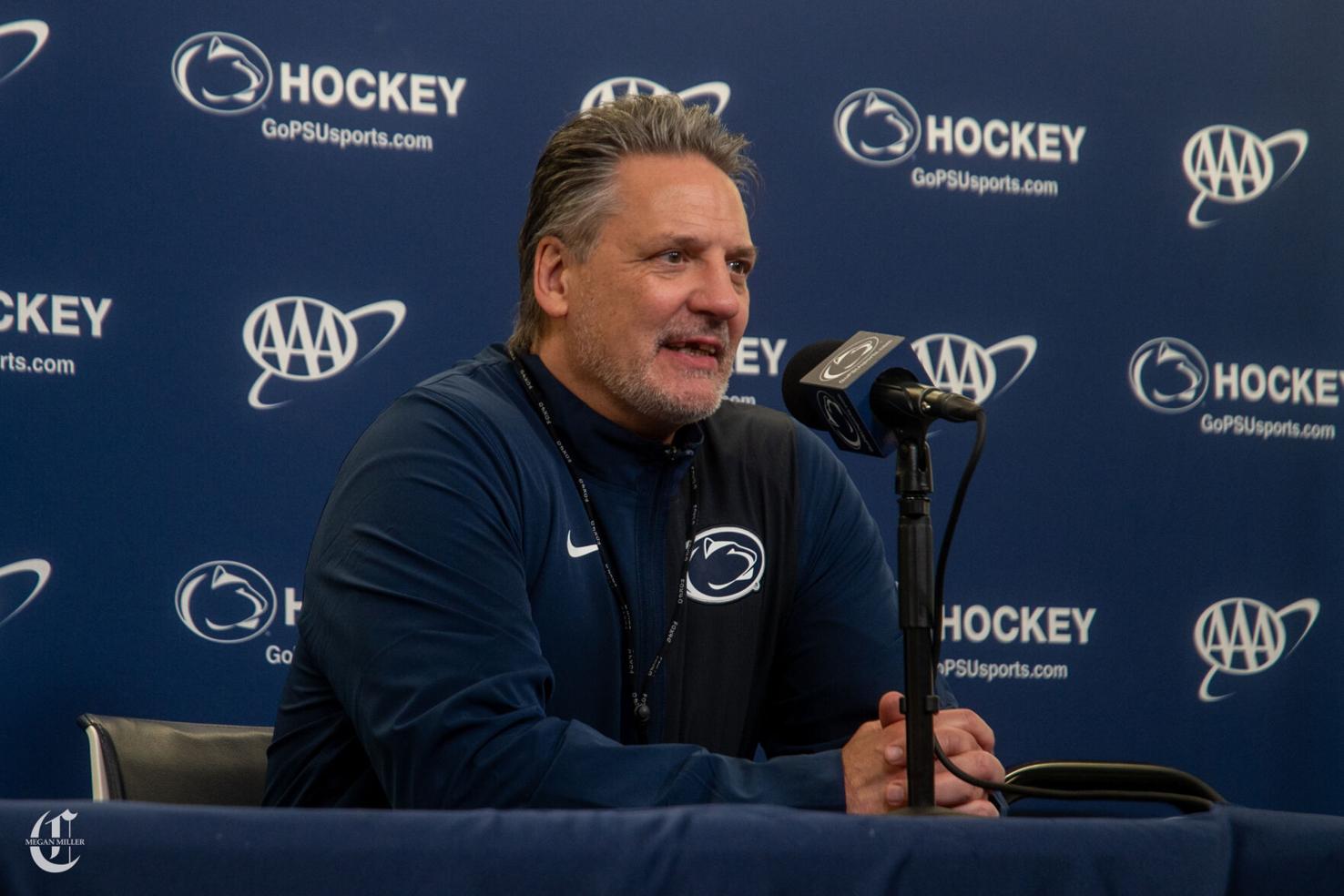 Penn State hockey Guy Gadowsky talks outdoor game, injuries | Penn ...