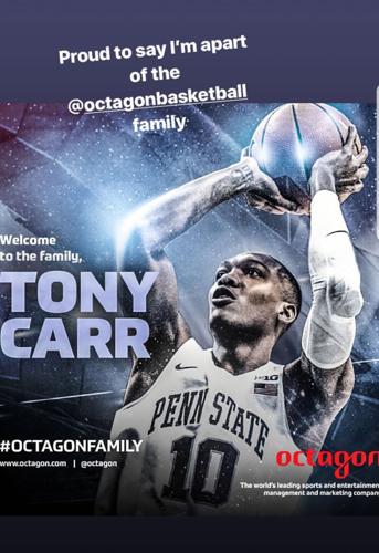Former Penn State basketball star Tony Carr signs with same sports and ...