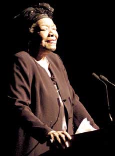 Angelou sings to full house | Archived News | Daily Collegian ...