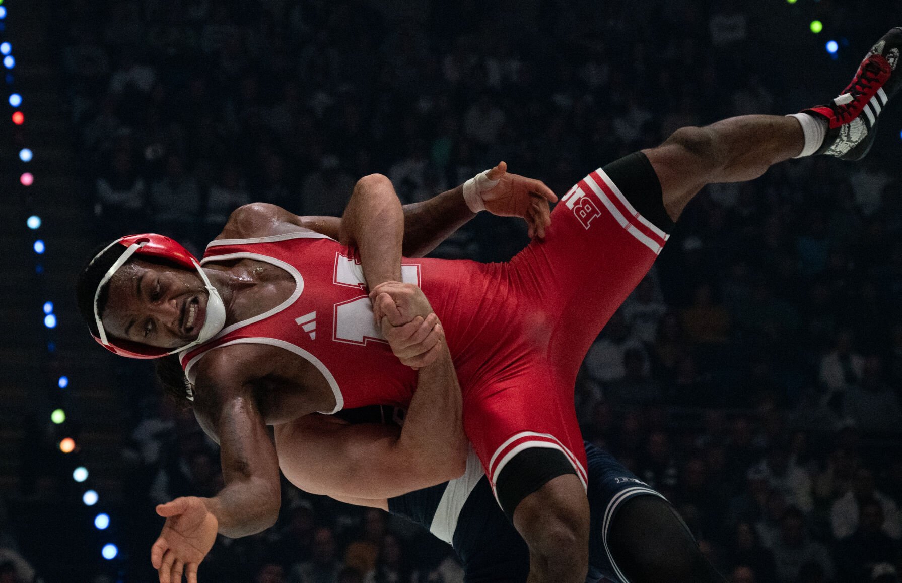 Wrestling vs Nebraska: Antrell Taylor throw | | psucollegian.com