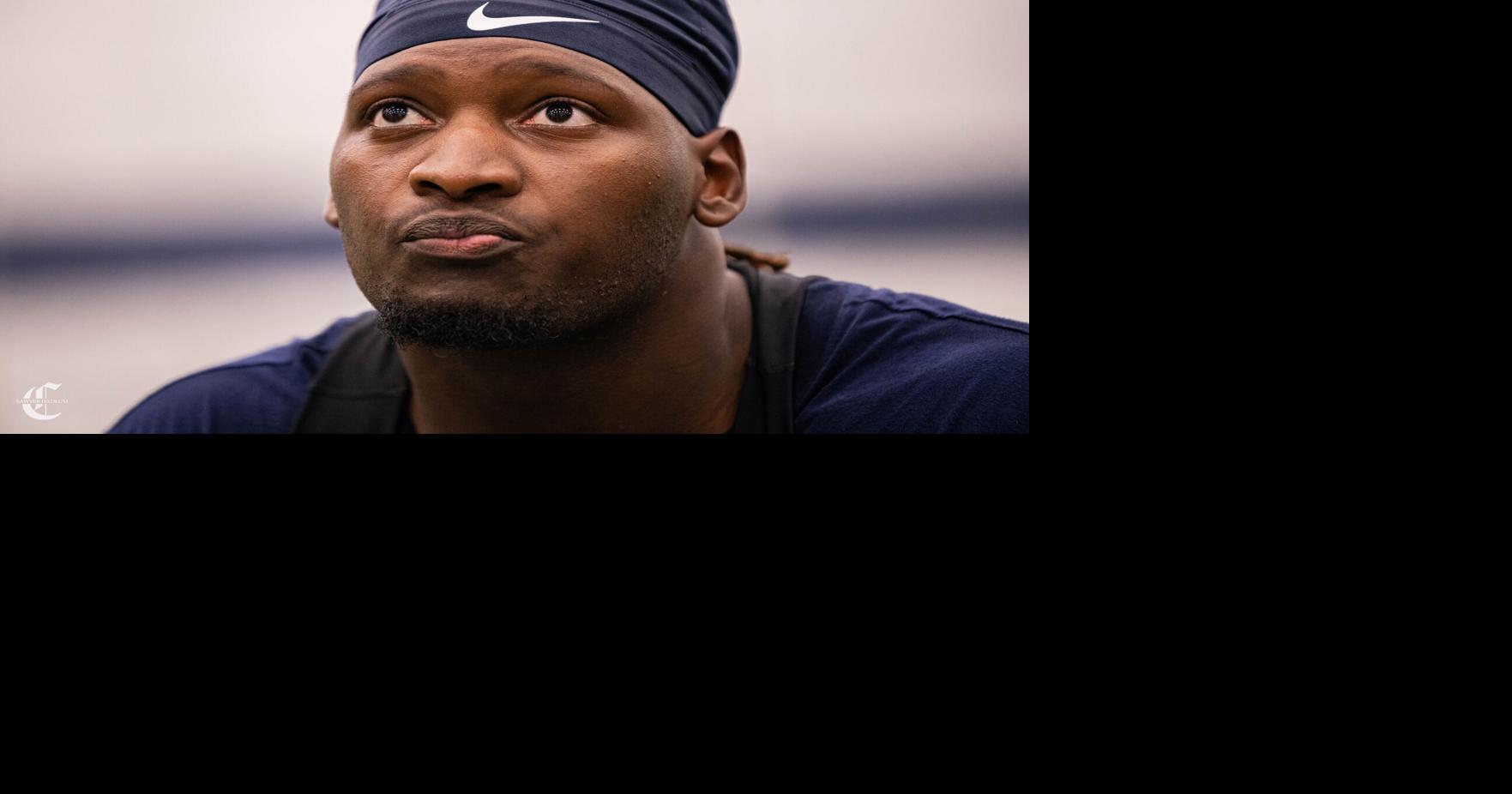 football practice presser, zane Durant looks on | | psucollegian.com