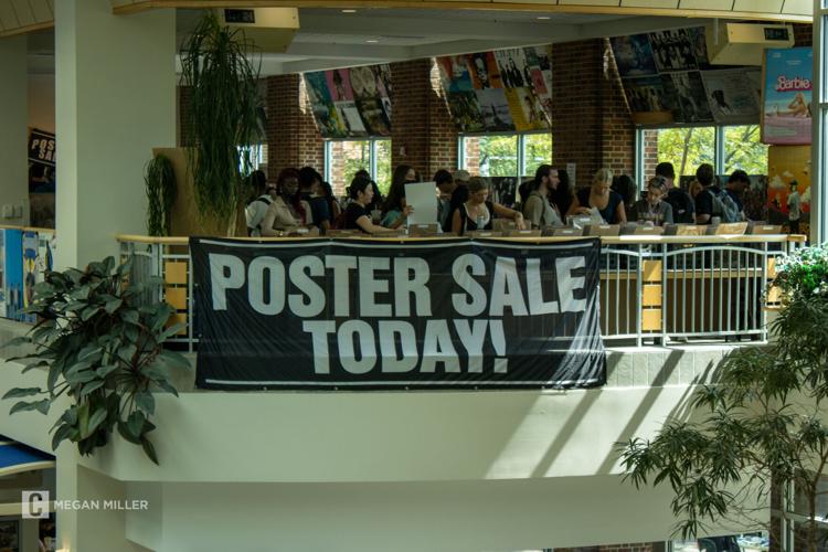 HUB poster sale provides array of printed pictures for students ...