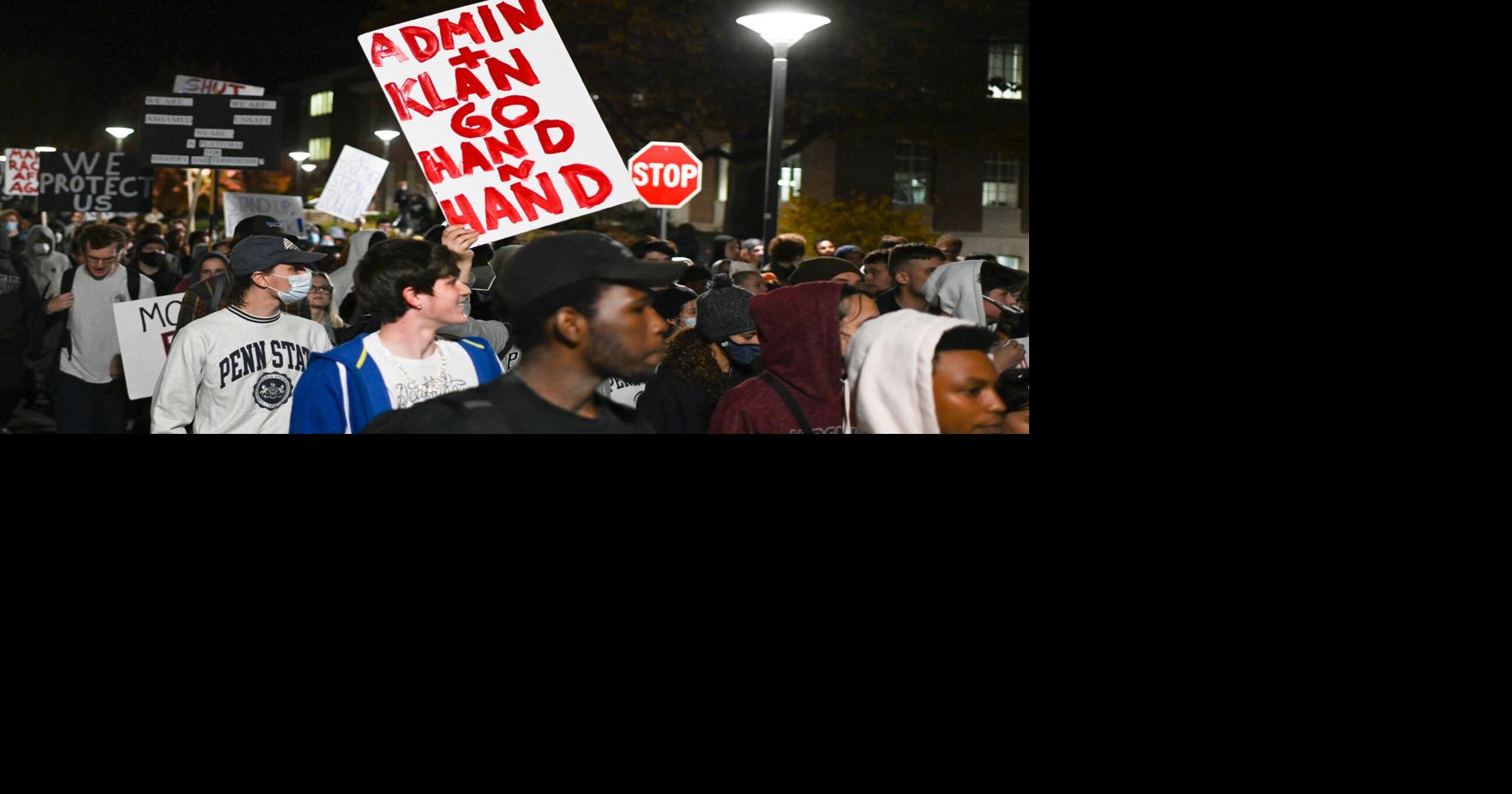 'They did nothing' | Penn State students, protesters gather in ...