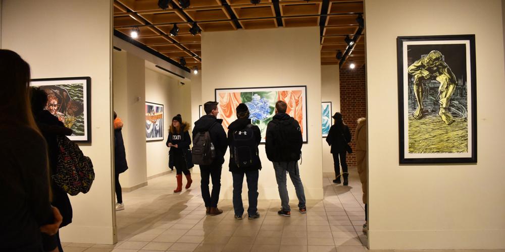 PHOTOS: HUB Gallery features drawings and prints by artist John McKaig ...
