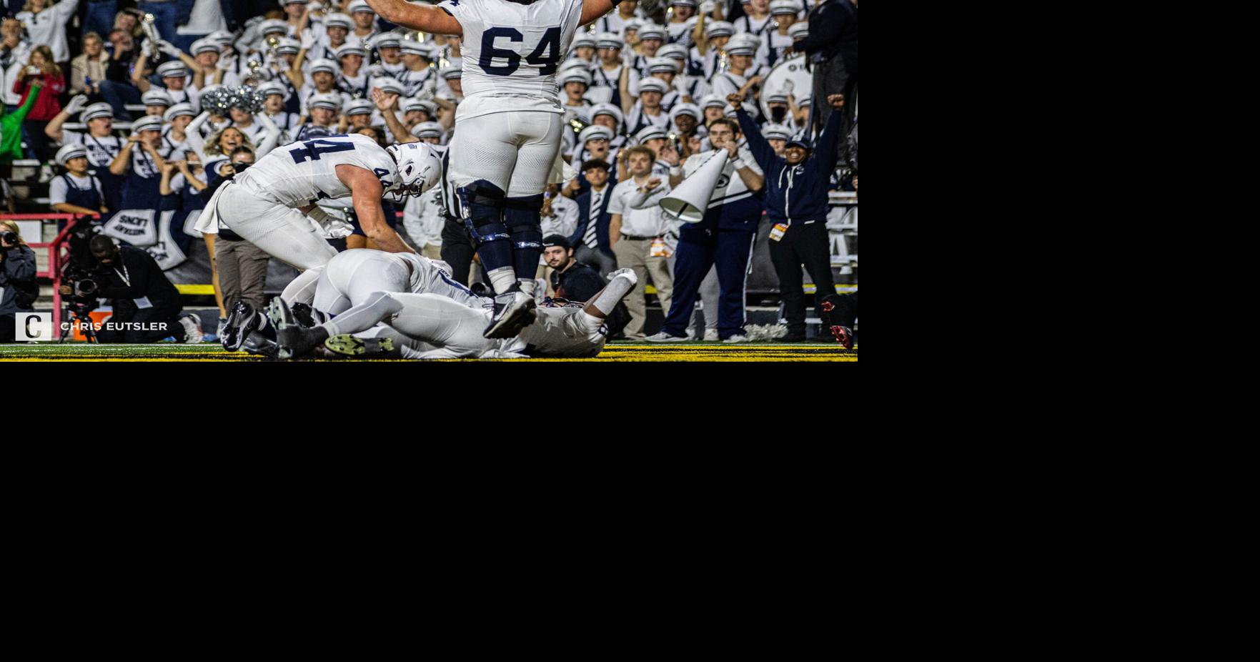 PSU Football V. Maryland, Nourzard (64) celebrates touchdown | Videos ...