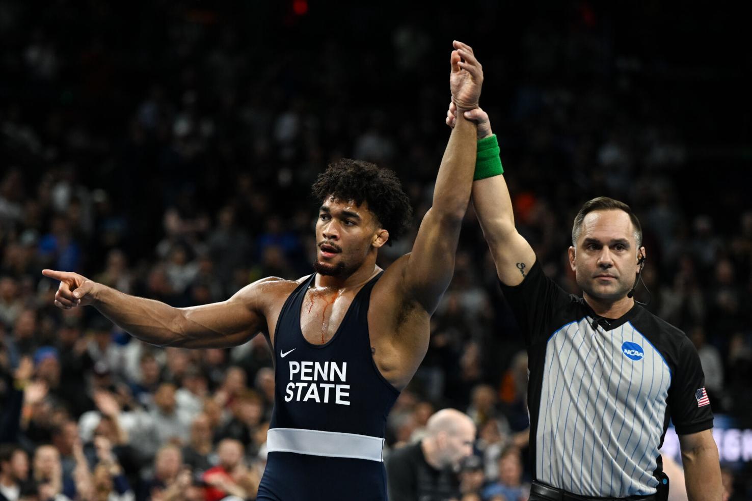 Penn State wrestling's Carter Starocci named 2025 Big Ten Jesse Owens ...