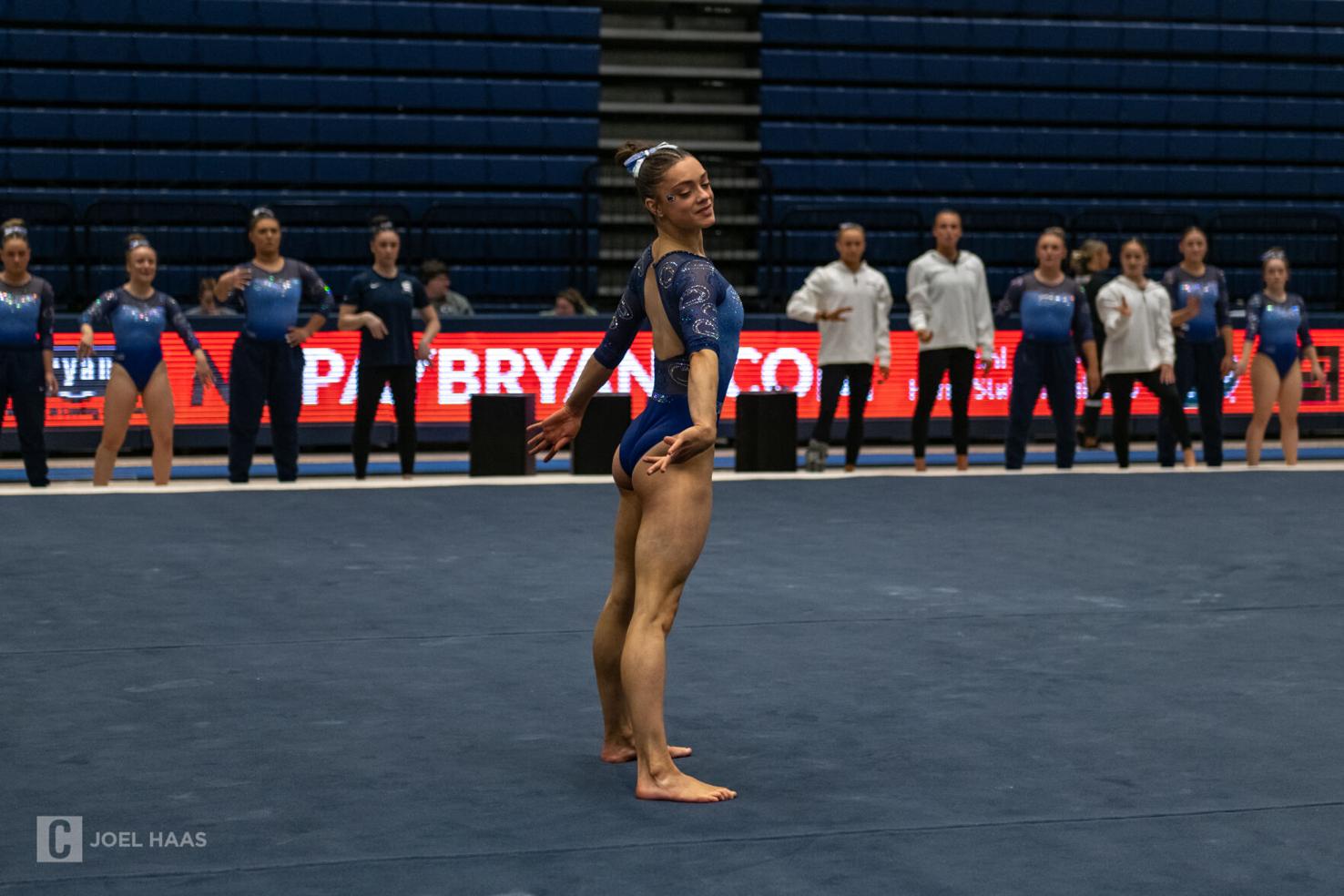 Penn state women’s gymnastics opens season with tri-meet win | Penn ...