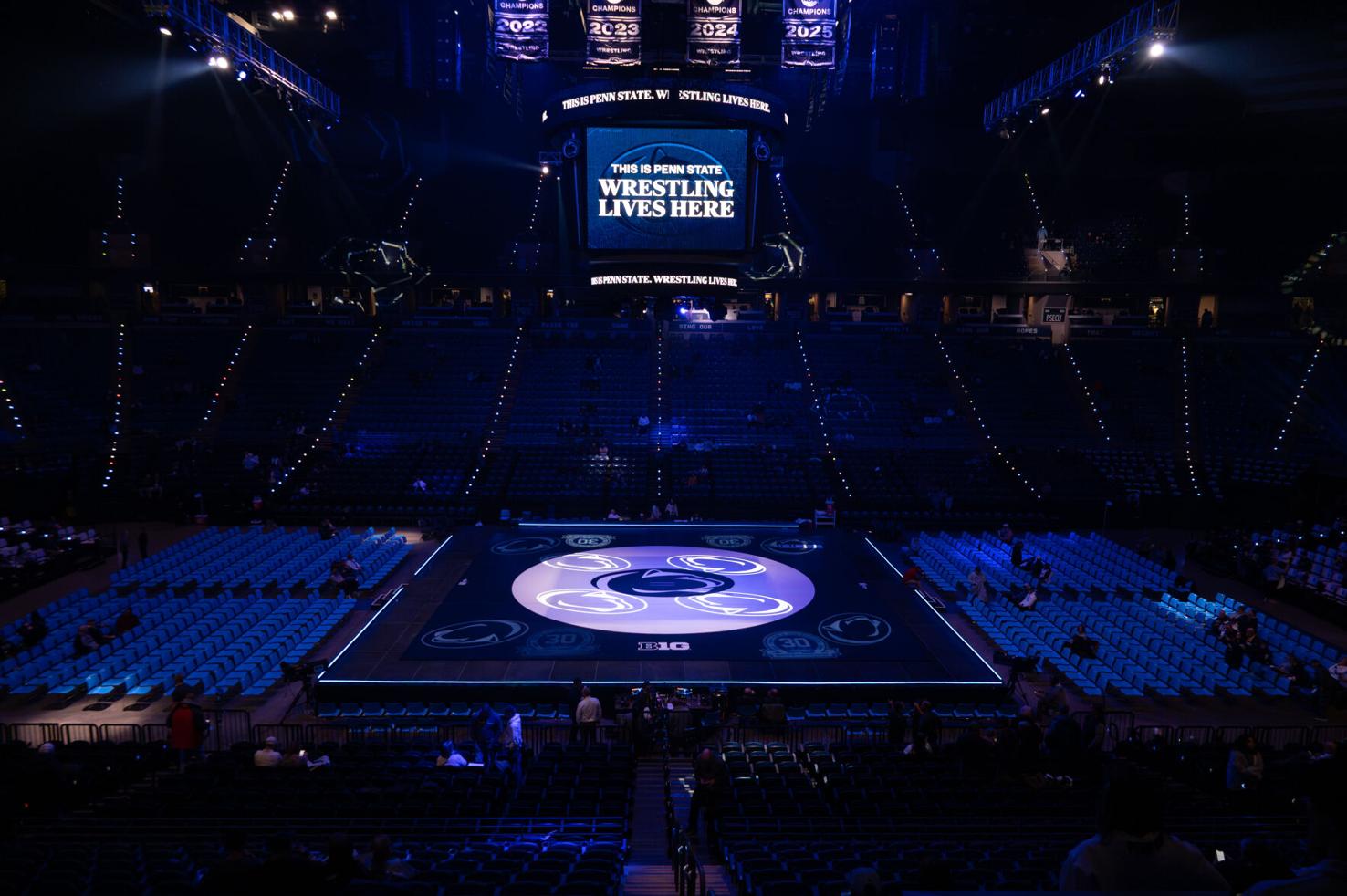 Wrestling vs Nebraska: Empty Mat | | psucollegian.com