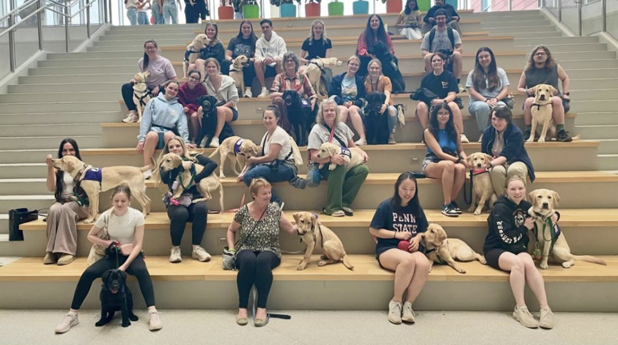 SSD University Park Puppy Club trains service dog puppies | University ...