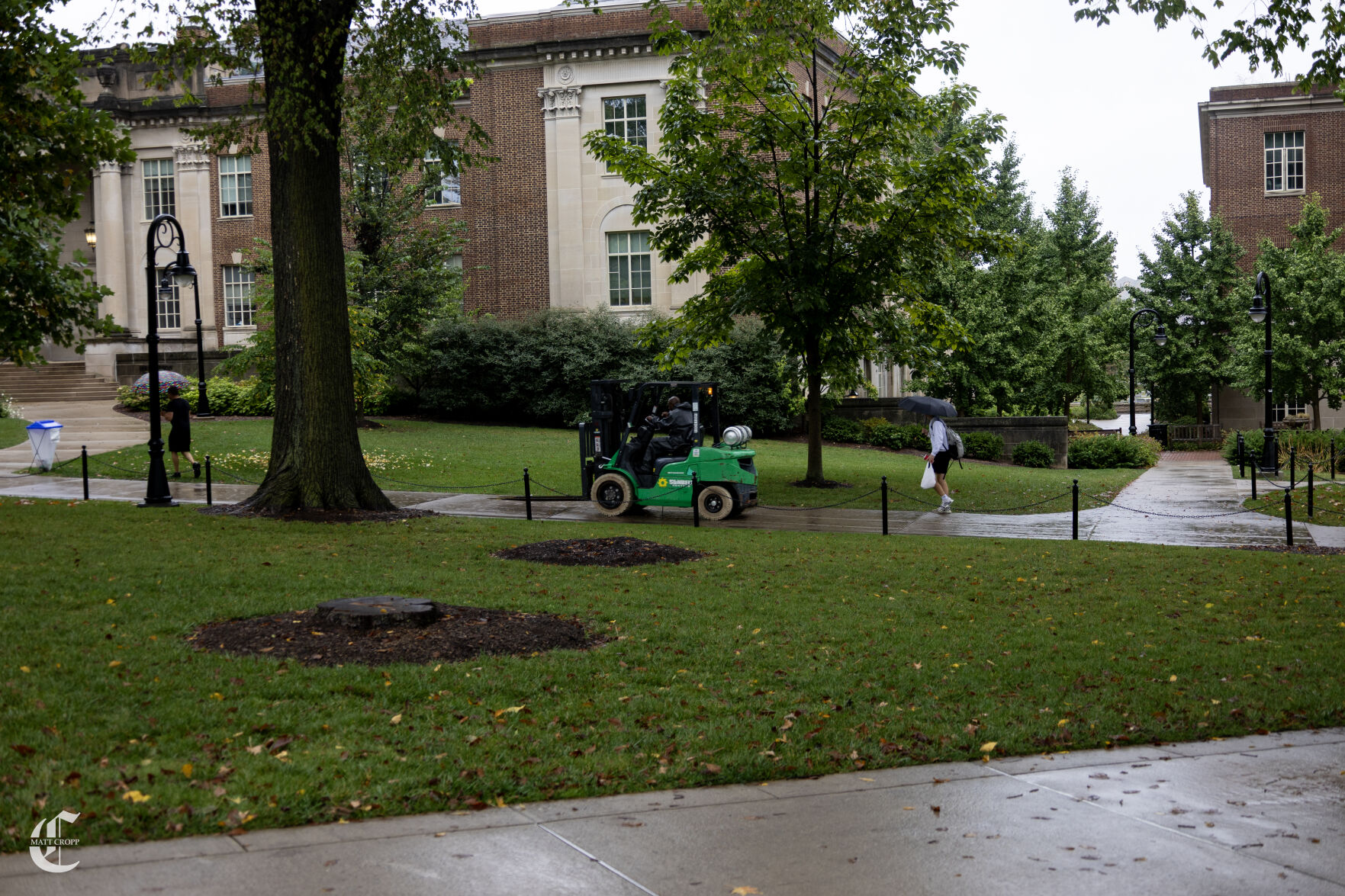 ESPN College Gameday Setup, Forklift | | psucollegian.com