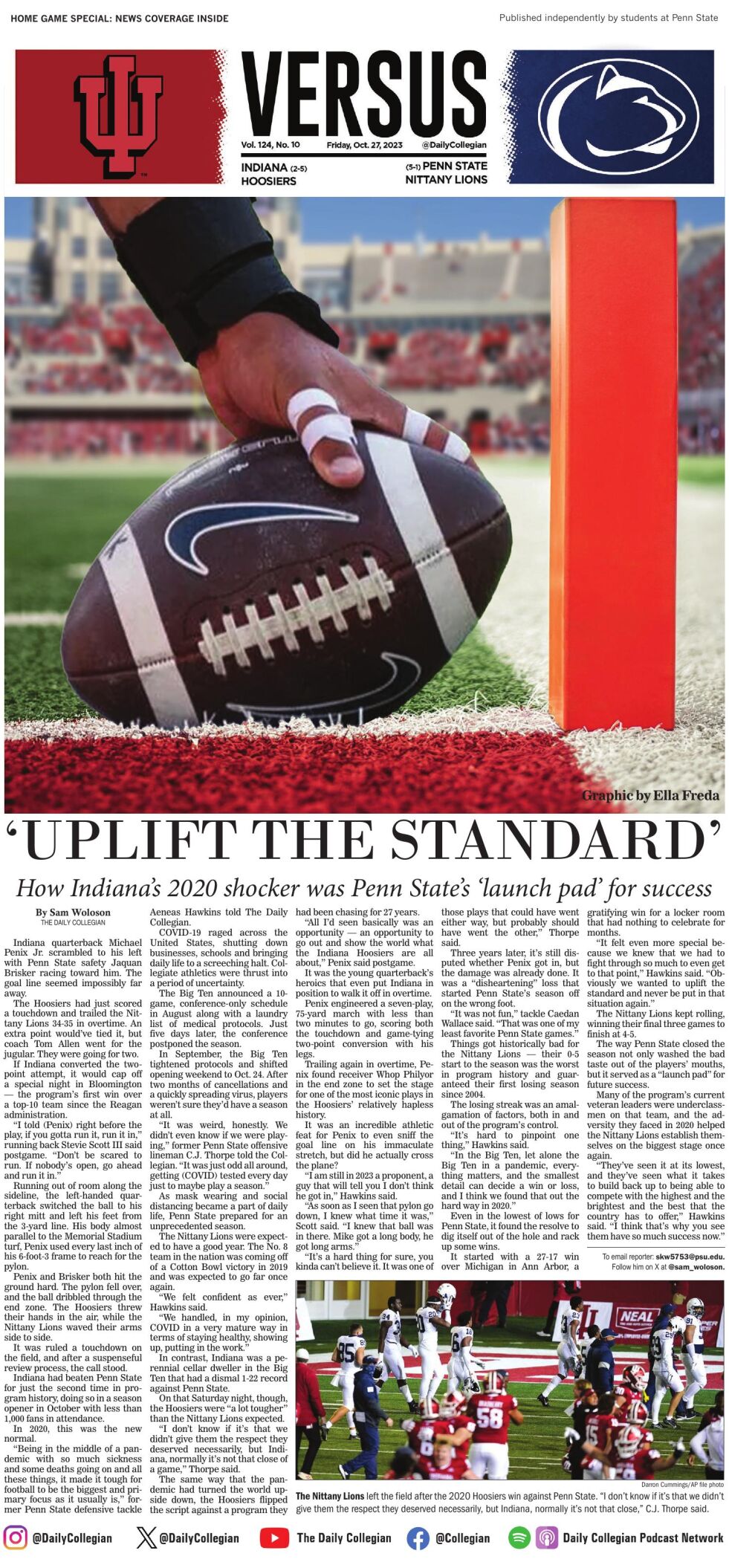 The Daily Collegian for Oct. 27, 2023 | Print Editions | Daily ...