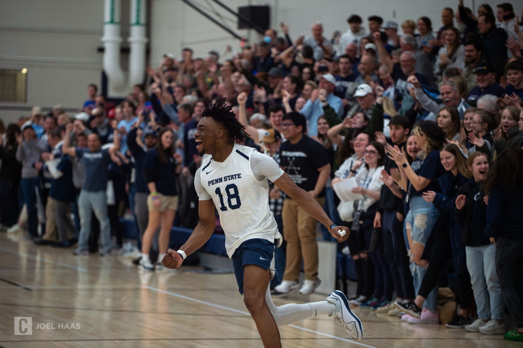 Toby Ezeonu, one of men's volleyball's offensive weapons, takes over in ...
