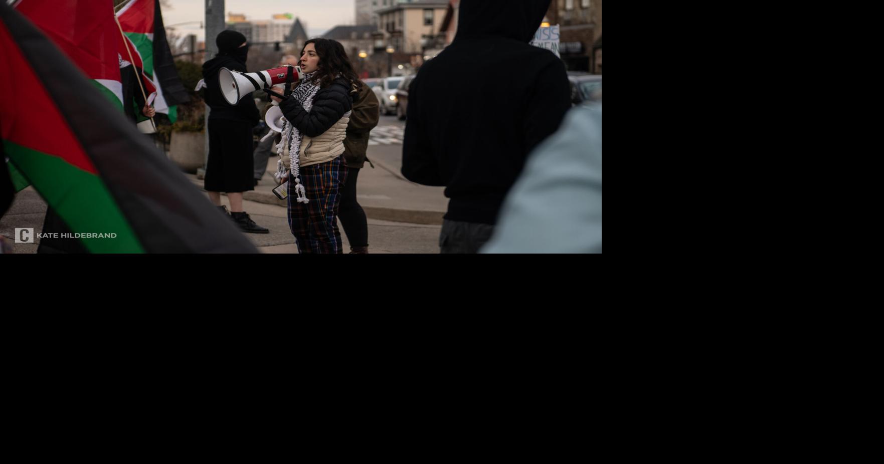 SJP Protest, Roua Daas | | psucollegian.com