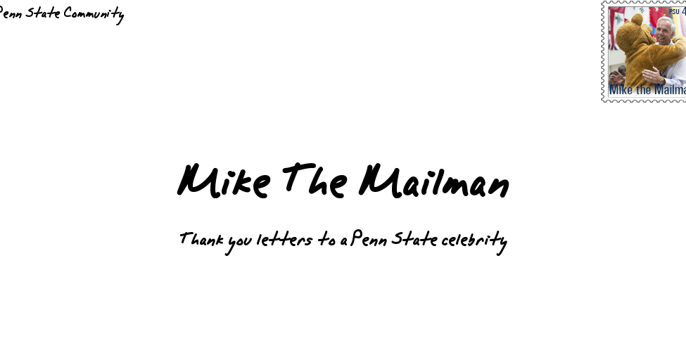 Fan mail to Mike The Mailman | Gallery | psucollegian.com