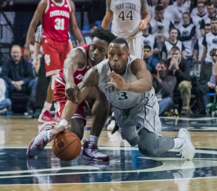 Foster (3) men's basketball vs indiana, GRAINY DO NOT USE IN A GALLERY ...