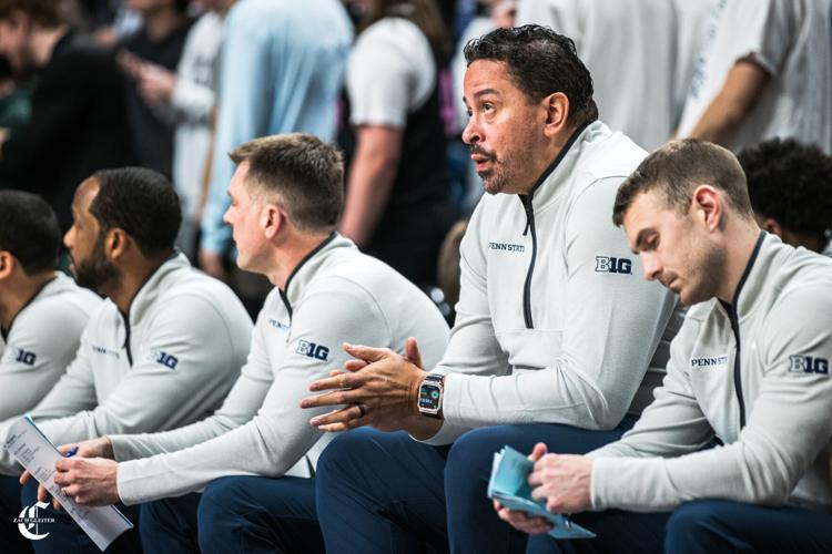 Mike Rhoades talks promoting Penn State’s Brent Scott to AHC | Penn ...