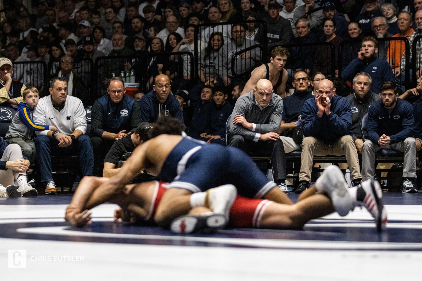 Braeden Davis slips, rest of Penn State wrestling's lineup stays put in ...