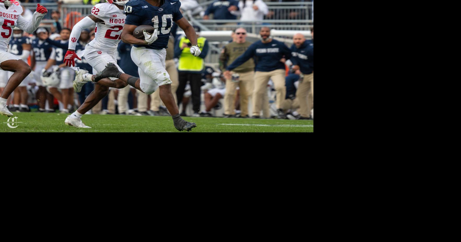 Report: Penn State RB Nick Singleton breaks foot at Senior Bowl, his father says | Penn State ...