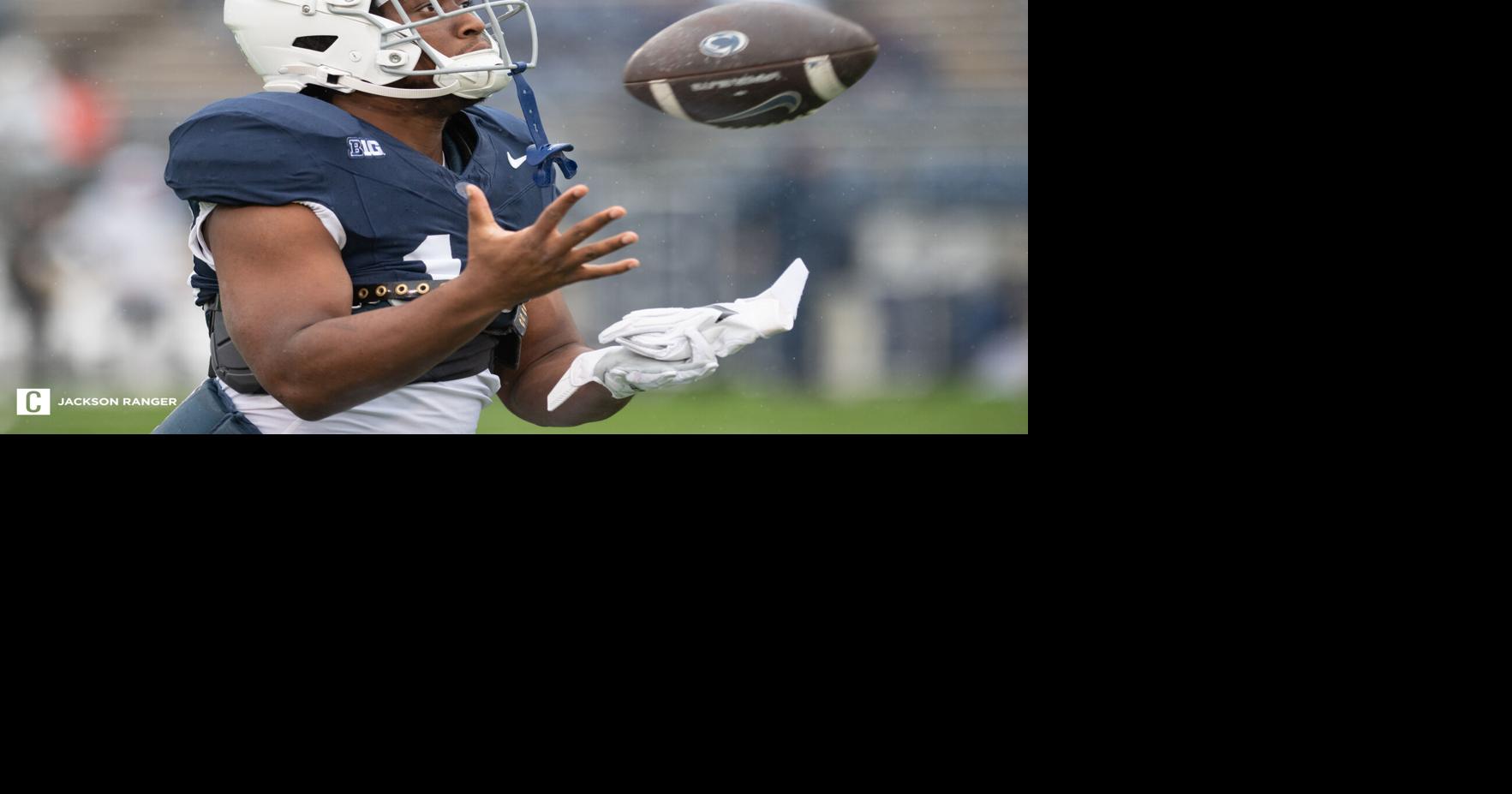 PSU Football V. UMass, Kaytron Allen warm up | | psucollegian.com