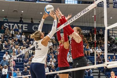 Penn State women’s volleyball secures victory in five-set thriller ...
