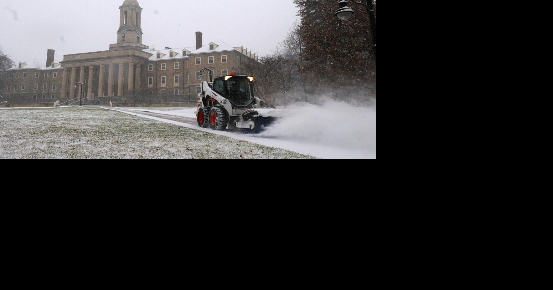 Snow at Penn State, Old Main | | psucollegian.com