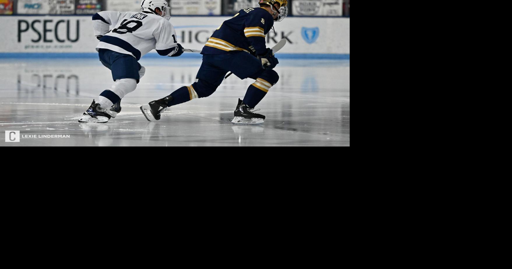 PSU Men's Hockey vs Notre Dame, Aiden Fink Skates | | psucollegian.com