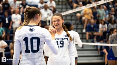 Penn State women’s volleyball sweeps Rutgers in first Big Ten matchup ...