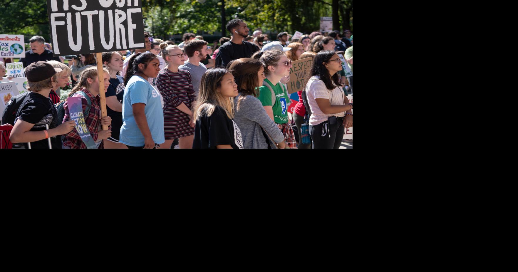 People of all ages gather to advocate for change at State College ...