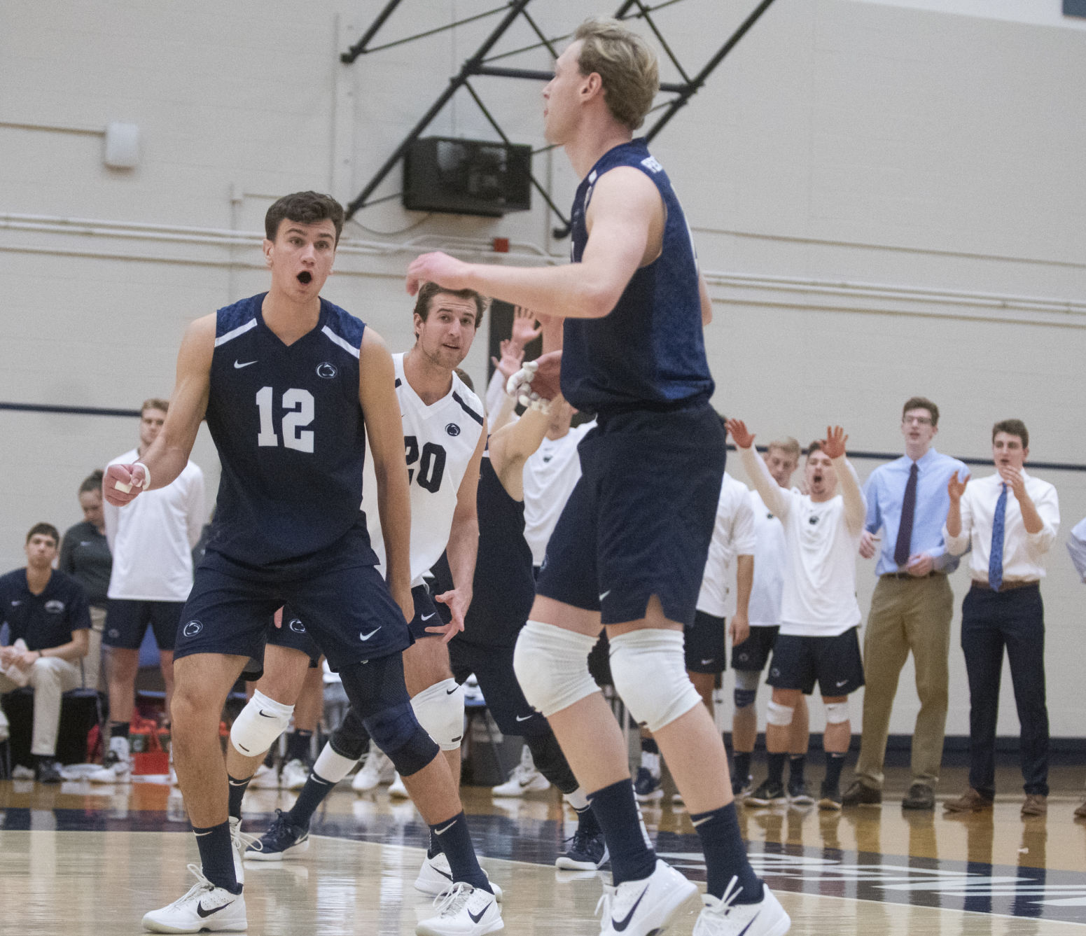 Penn State men’s volleyball dominates from the start in sweep of St ...