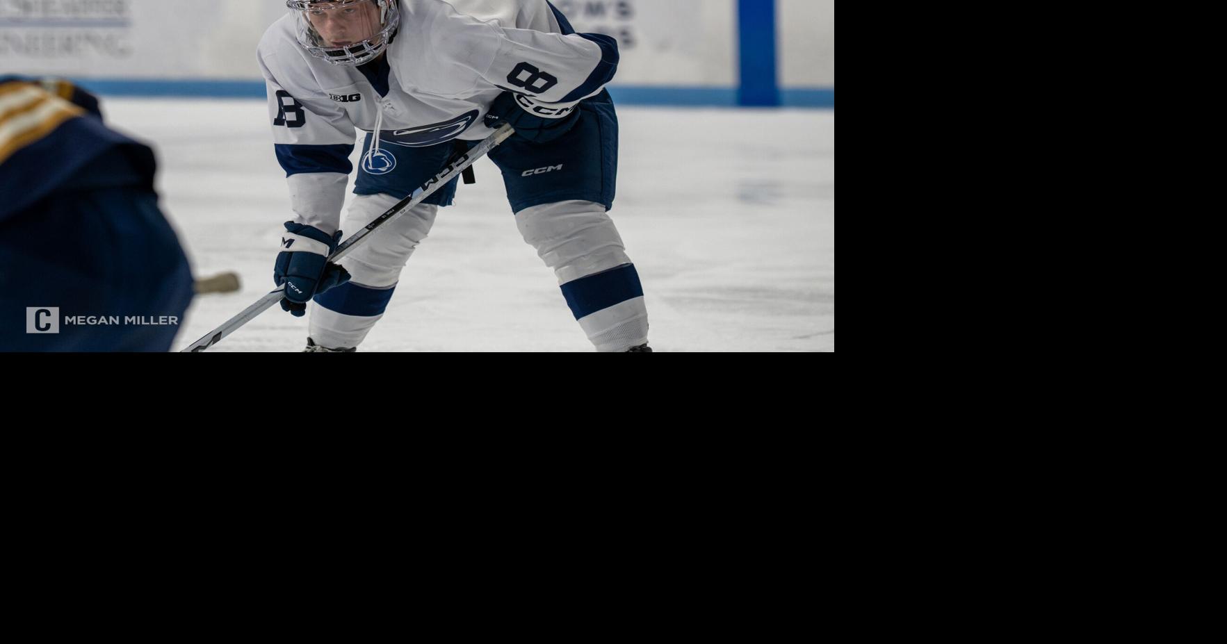 Men’s Hockey vs Notre Dame, Aiden Fink Faceoff | | psucollegian.com