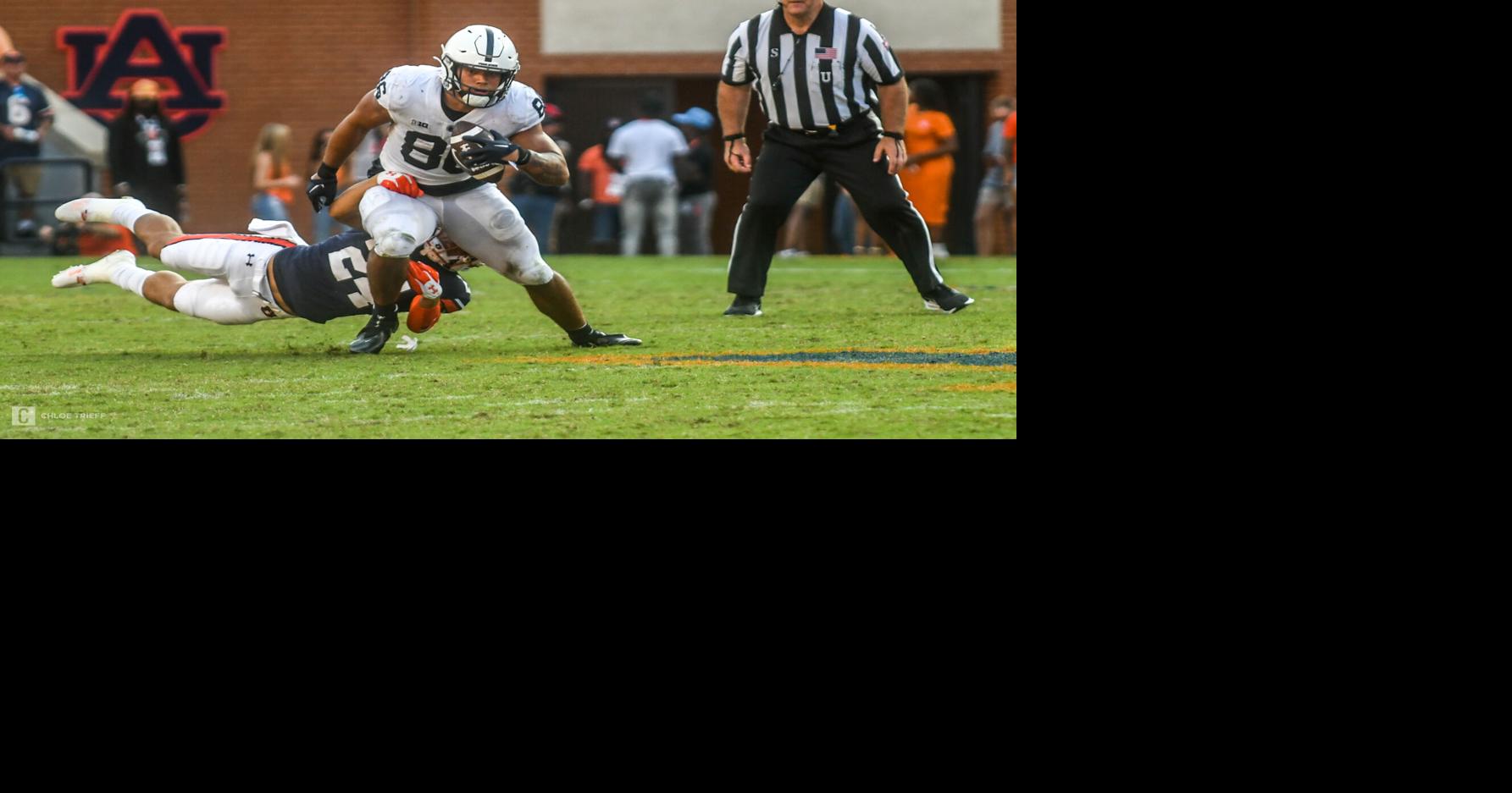 Penn State football's Brenton Strange soaking up role as lead tight end ...