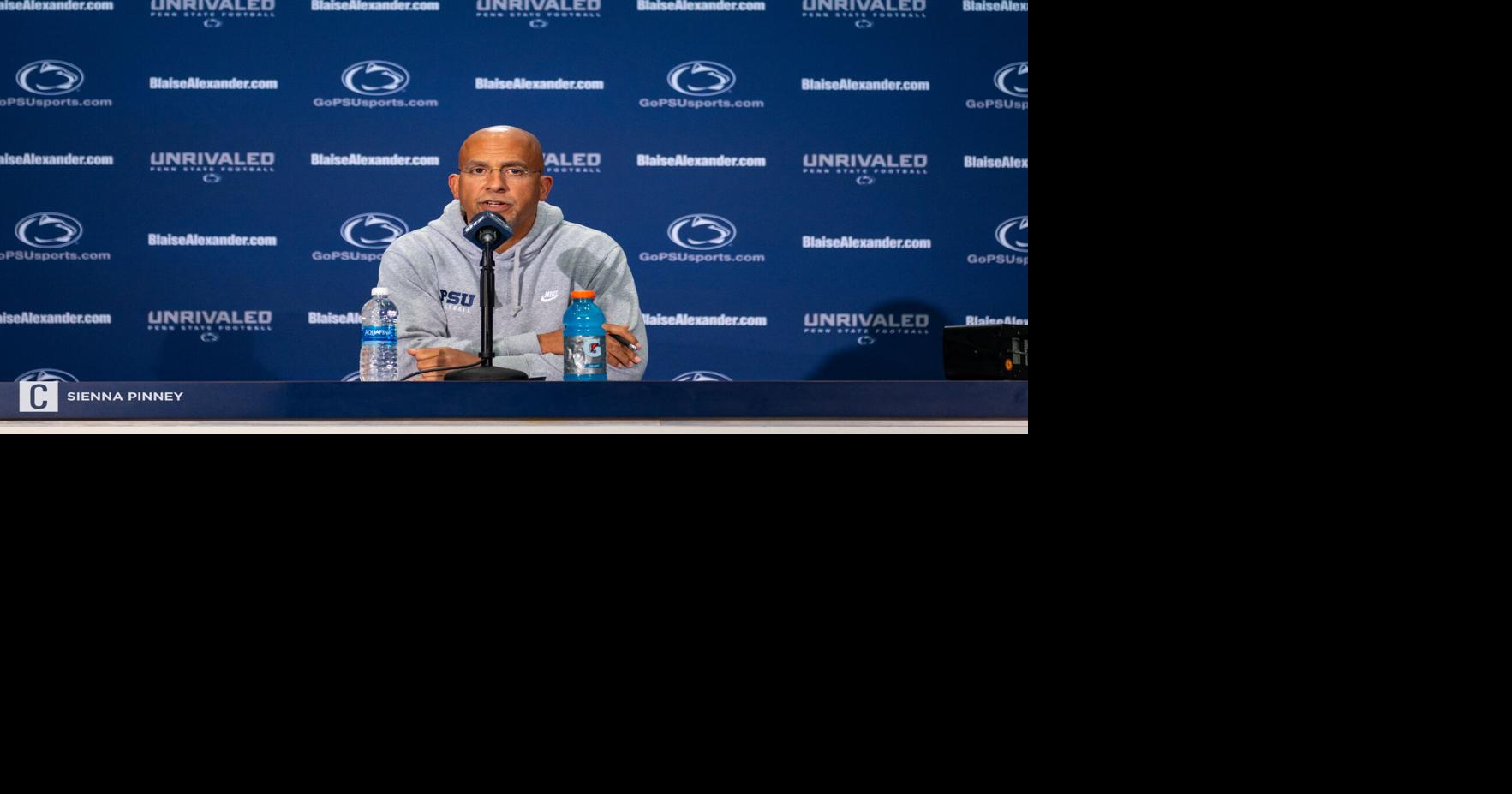 Penn State notebook | James Franklin responds to Neal Brown, talks ...