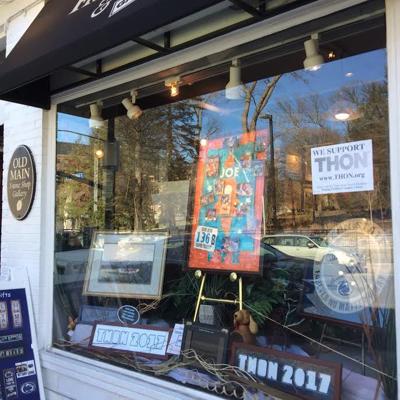 Alumna, owner of Old Main Frame Shop supports THON with art ...