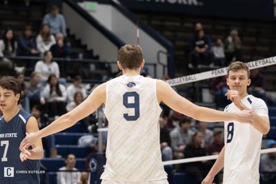 Men's volleyball completes weekend sweep of Harvard, extends unbeaten ...