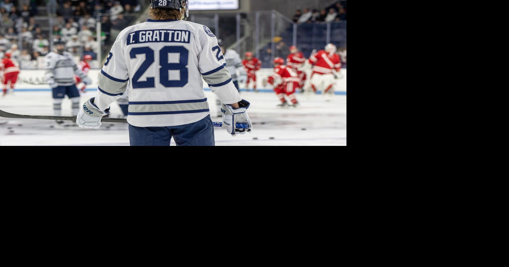 Former Penn State men's hockey forward Tyler Gratton signs with Arizona ...