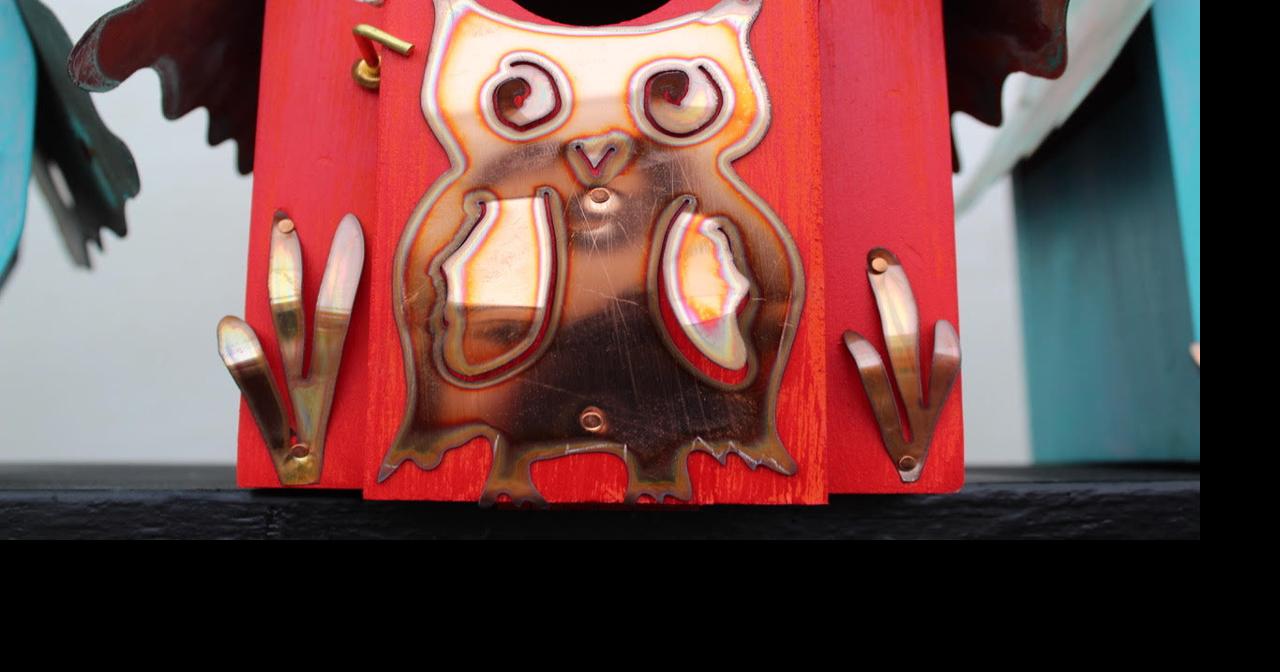 Fly Home Bird House artists sell their colorful creations at Arts Fest ...