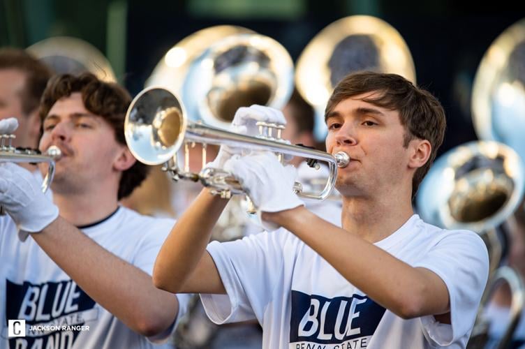 The ‘energy’ behind Penn State’s Blue Band’s newest drum major ...