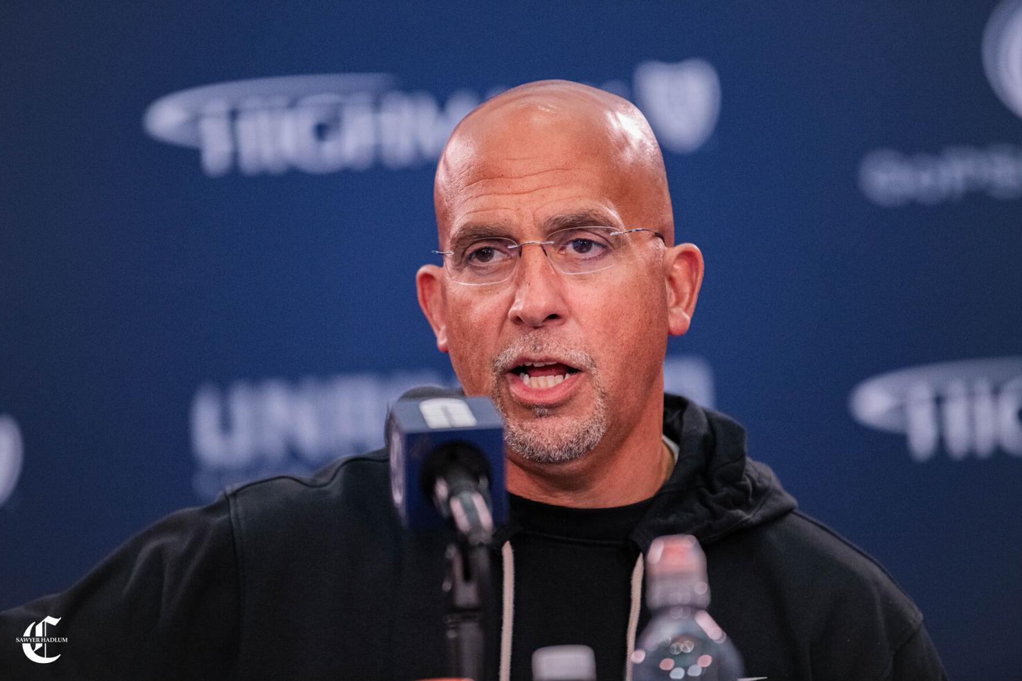 James Franklin talks Drew Allar, Oregon in Monday presser | Penn State ...