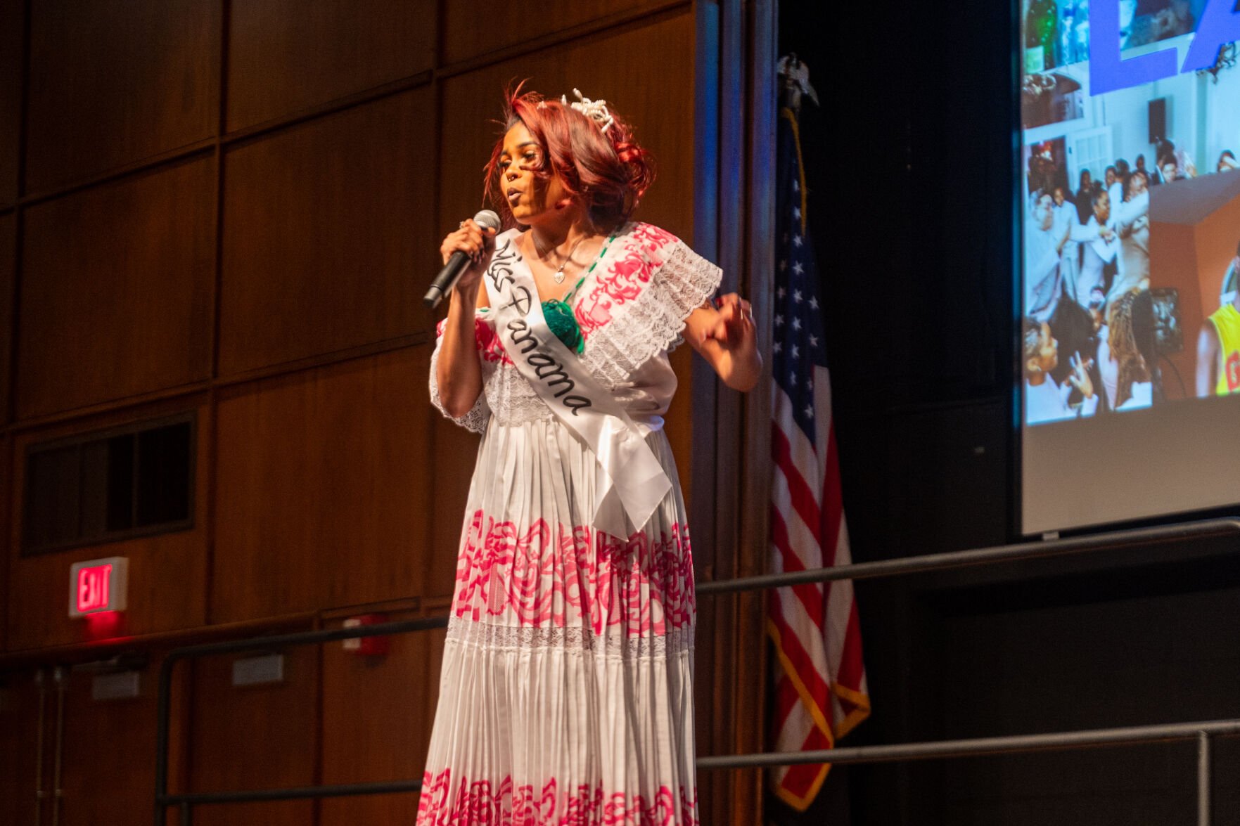 West Indies Pageant, Miss panama mic | | psucollegian.com