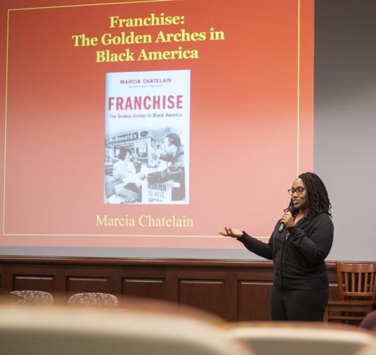 Georgetown professor Marcia Chatelain gives lecture on history of ...
