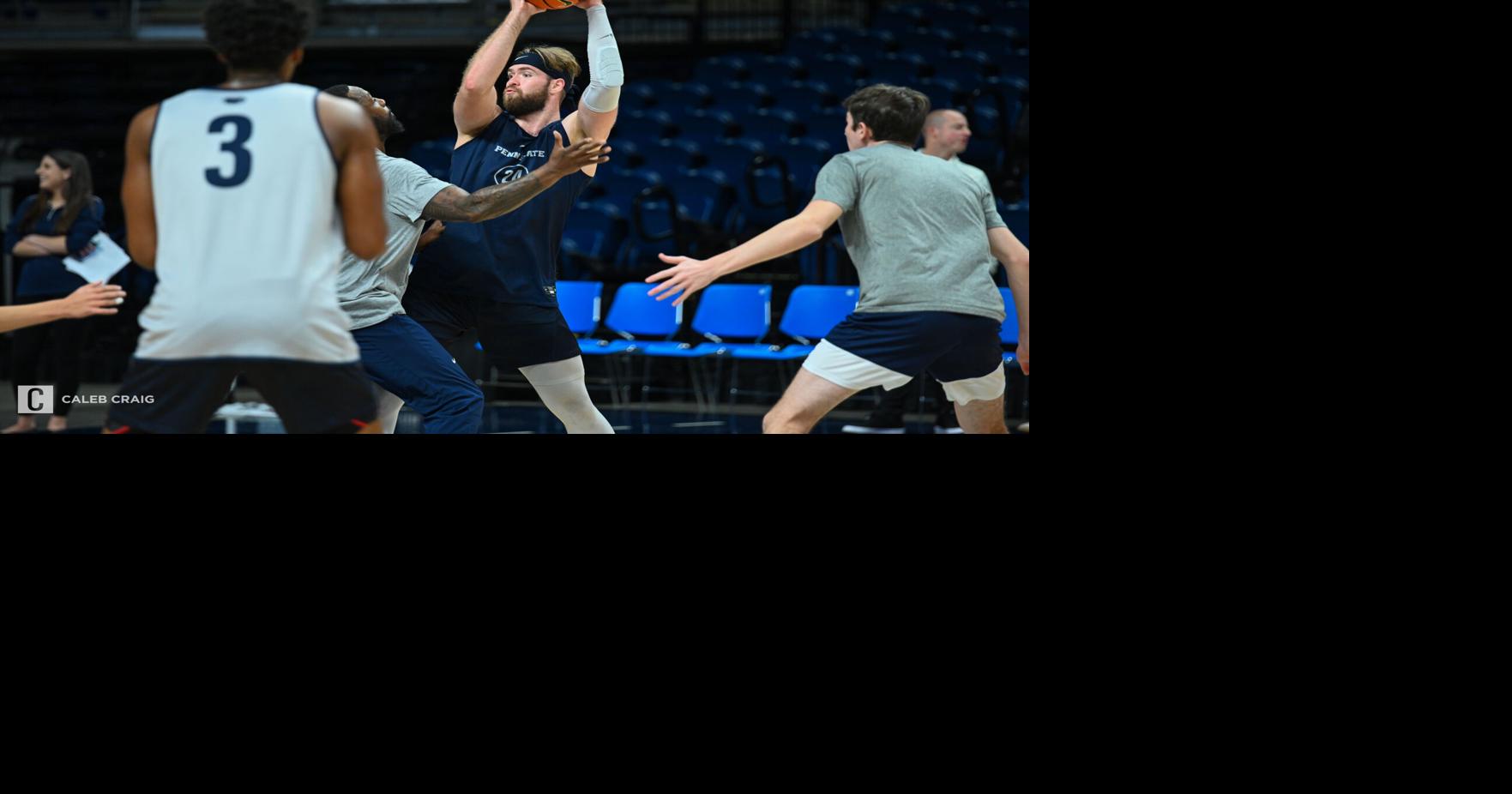 Penn State Men's Basketball Media Availability, Micheal Henn passing ...