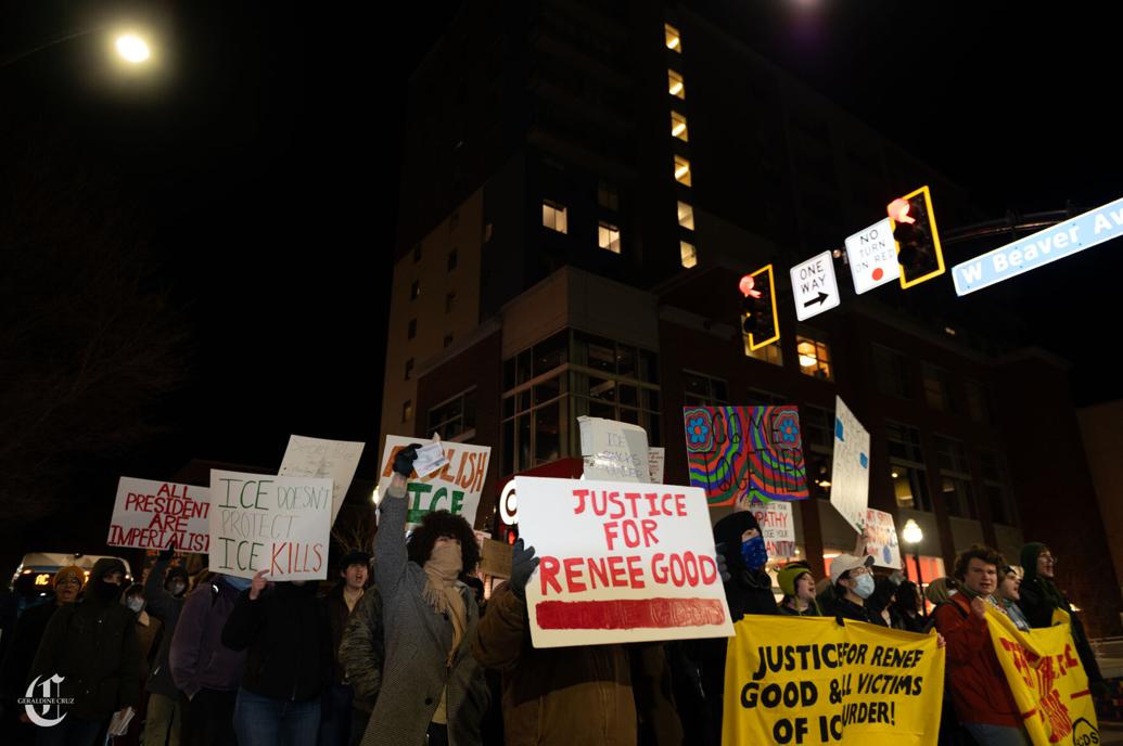 Penn State protesters rally against ICE | University Park Campus News ...