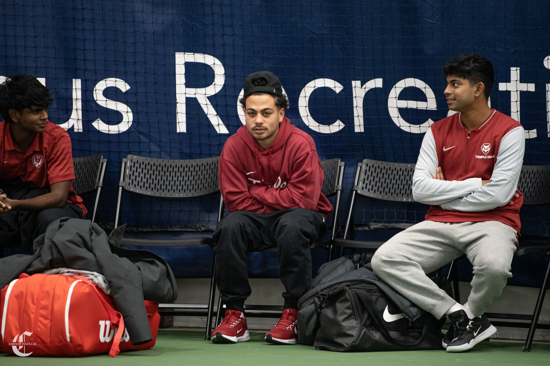 Men's Volleyball vs Temple, Temple bench | | psucollegian.com