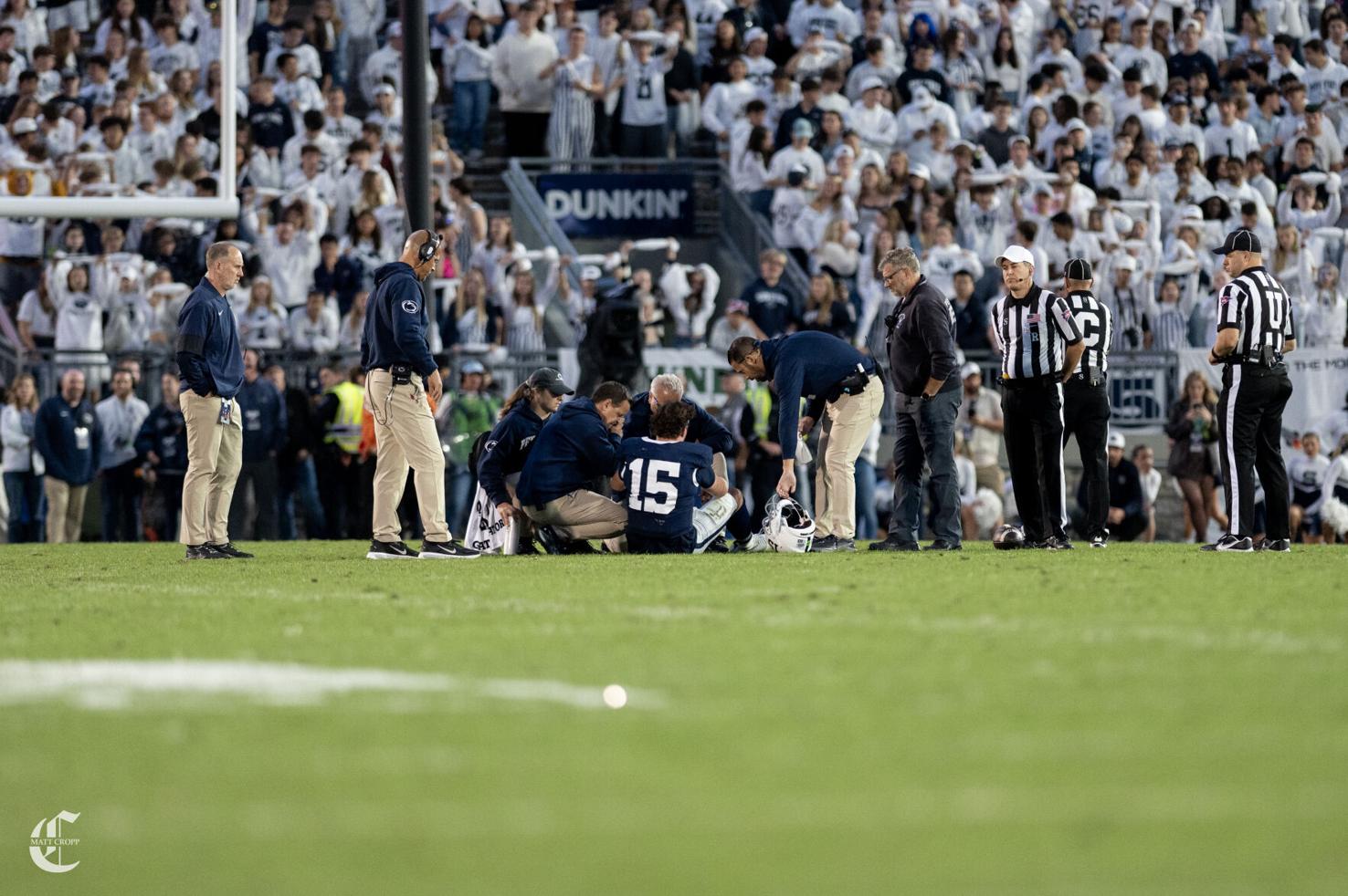 Penn State’s spiraling season hits emotional low with Drew Allar’s season-ending injury | Penn ...